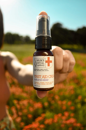 First Aid Cream, a Natural Remedy to Soothe Burns, Cuts & Rashes ...